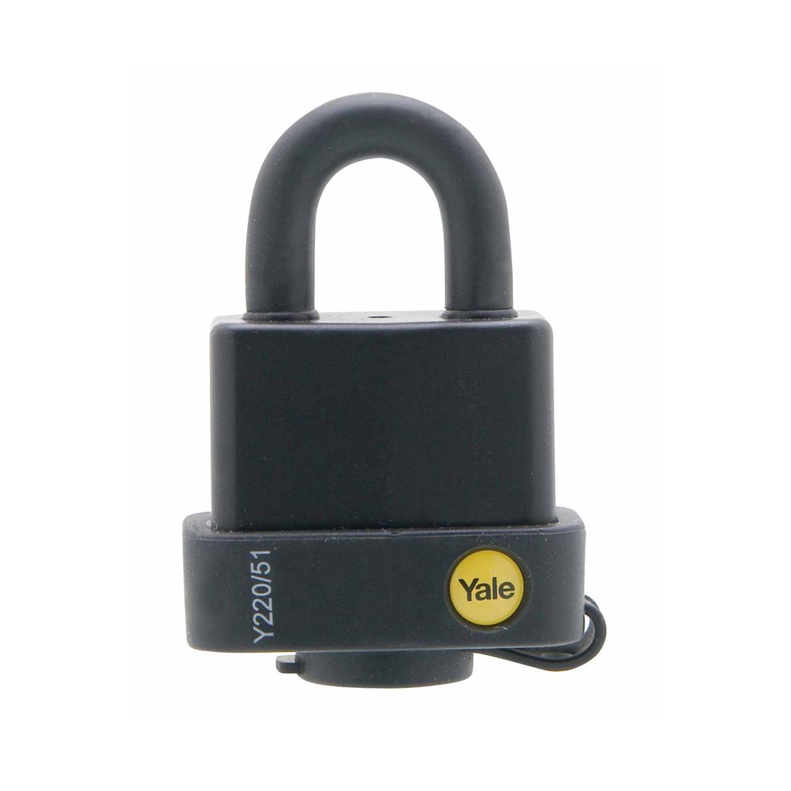 Yale Y220 Series Laminated Steel Padlocks with Cover and Steel Shackle ...