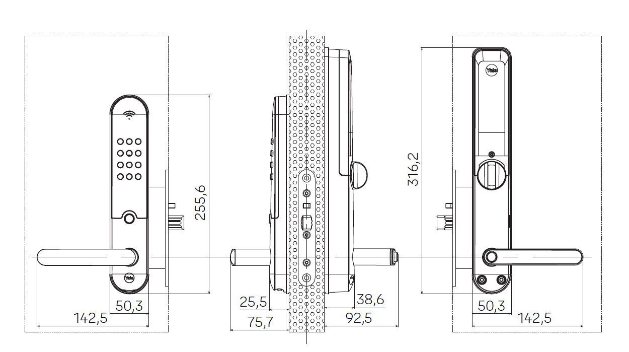 Yale Doorman L3 -älylukko – Taattua ABLOY -laatua! | Yale