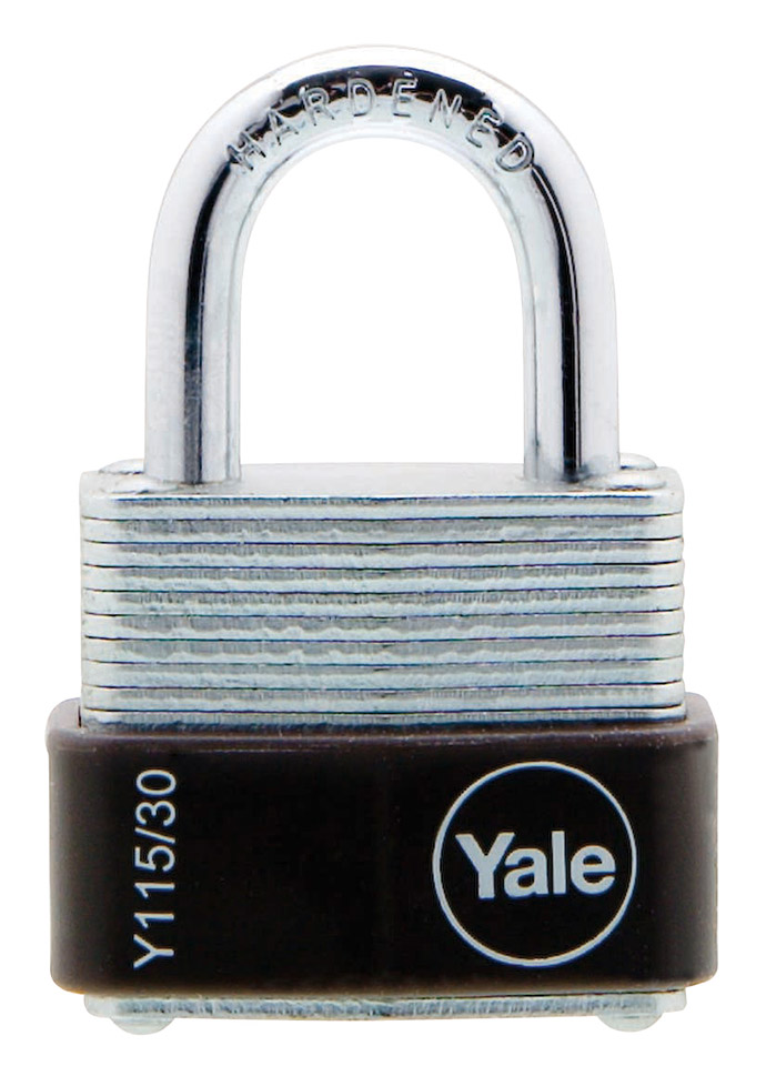Y115/30/117 - Yale Laminated Steel Series Outdoor Padlocks 30mm | Yale