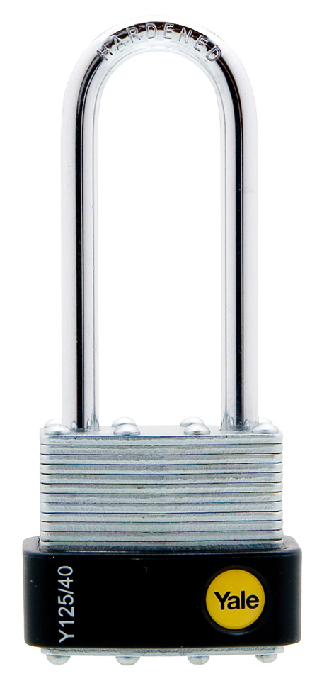 Y125/40/163 - Yale Laminated Steel Series Outdoor Padlocks 40mm | Yale