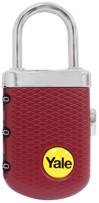 YP3/31/123/1 - Yale Gem Luggage 3 digit Combination Lock | Yale