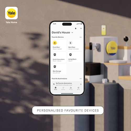 Revamped Yale Home App | Yale